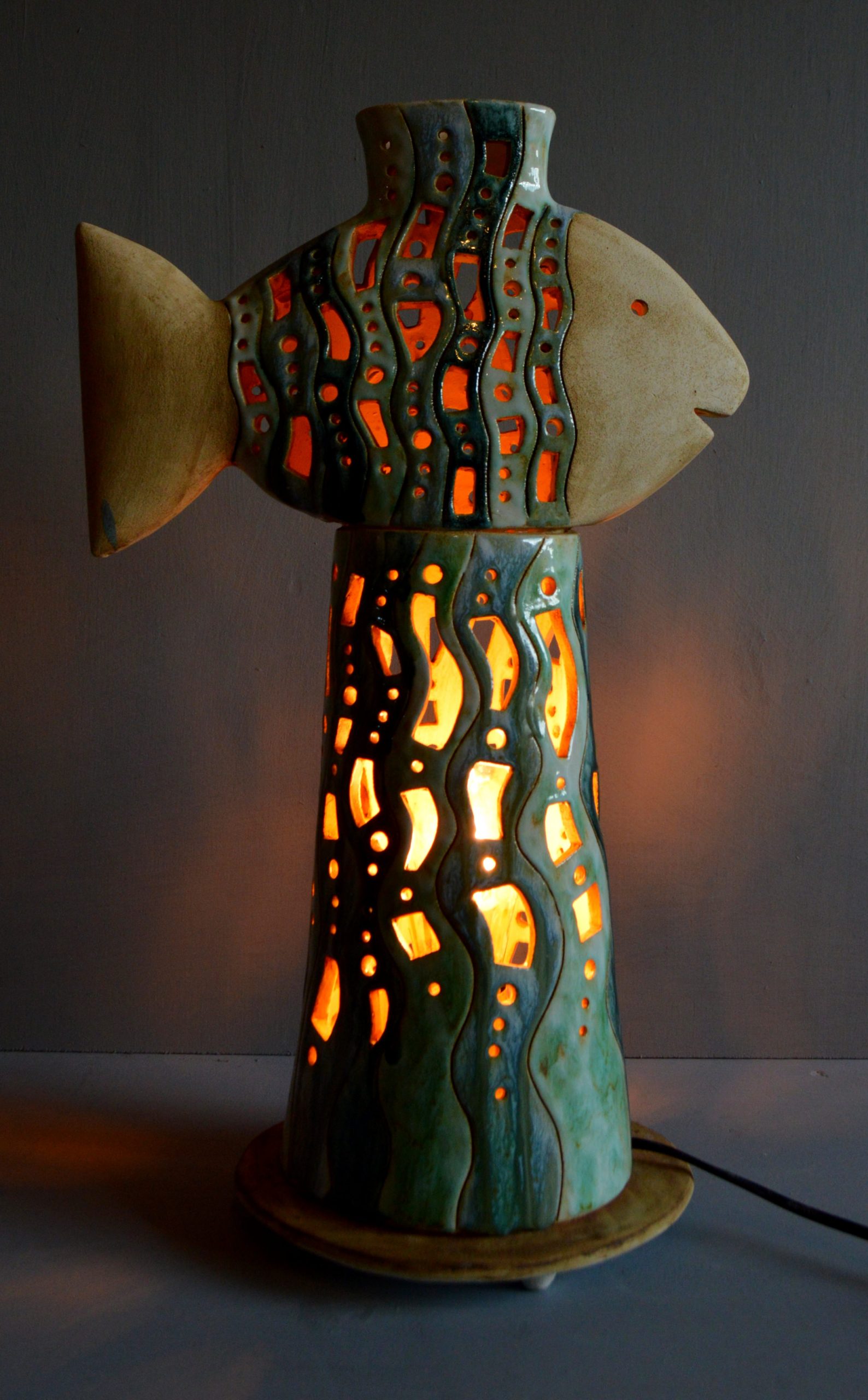 Lampe poisson - Alisa Samarinkina